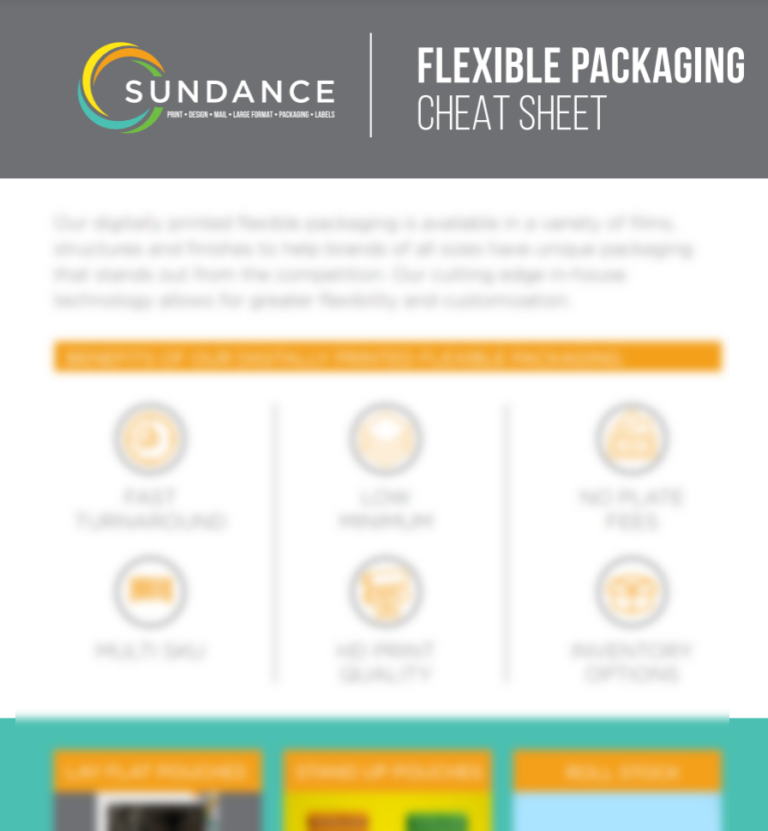 Flexible Packaging Cheat Sheet - SunDance